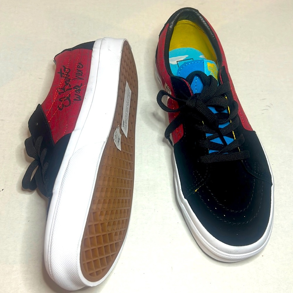 Vans El Barto Simpsons Collab Graphis Low Top Sneaker… - Gem